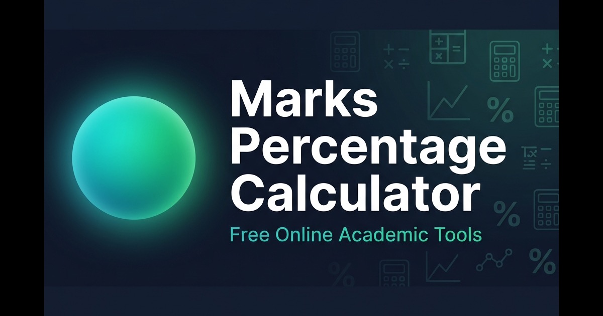 10th Class Percentage Calculator | Marks Percentage Calculator